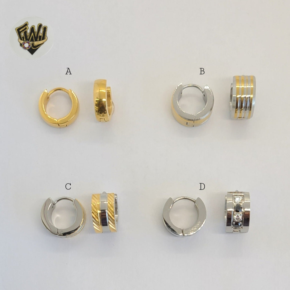 (4-2171) Stainless Steel - Hoops.